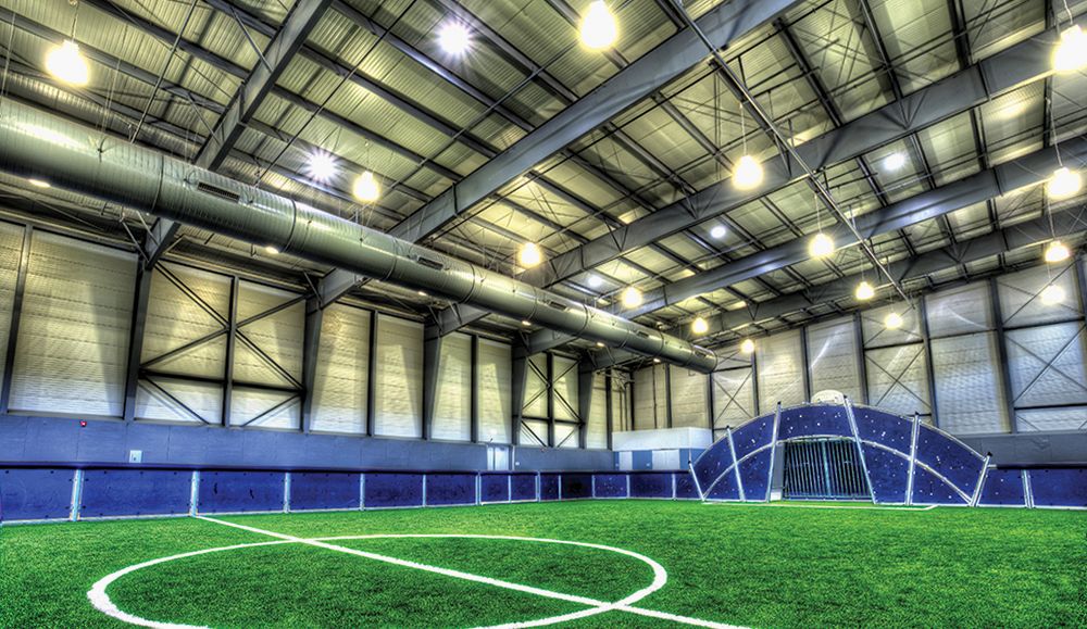 Adams Sports - Single Slope Athletic Facility | American Buildings Company