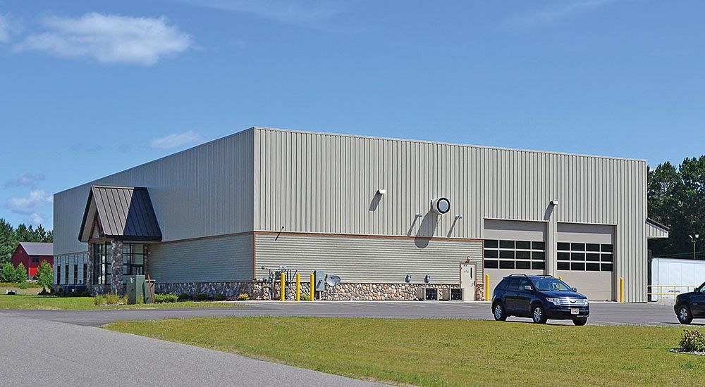 Dean Distribution Single Slope Distribution Building | American Buildings