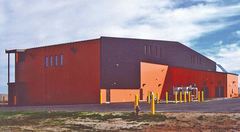 Fort Drum Military Aviation Storage Building | American Buildings Company