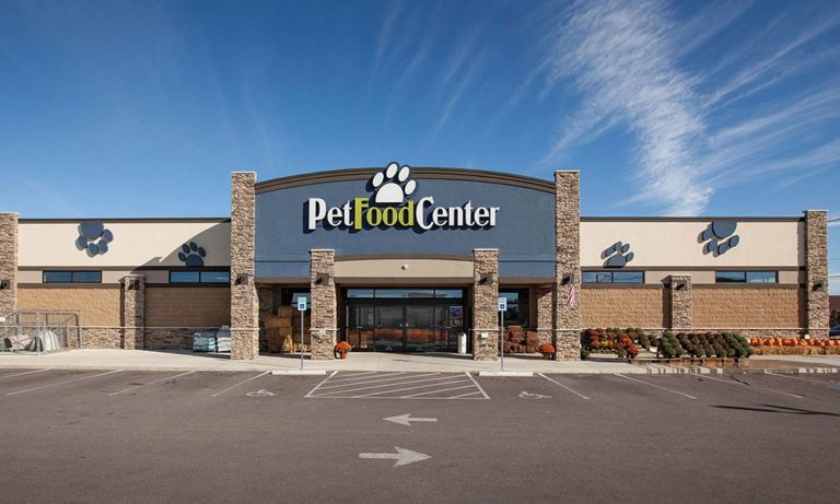 Pet Food Center Retail Facility- Custom Steel Building | American Buildings