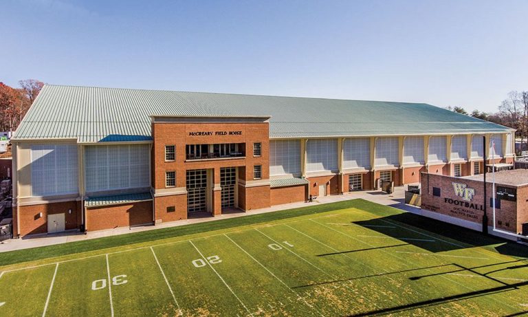 Wake Forest Field House Indoor Practice Facility | American Buildings