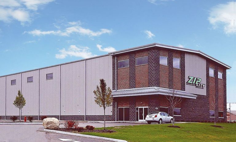 Zip City Indoor Zipline & Trampoline Building | American Buildings
