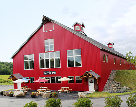 Usine Vermont Coffee - Barn-Style Building | American Buildings Company