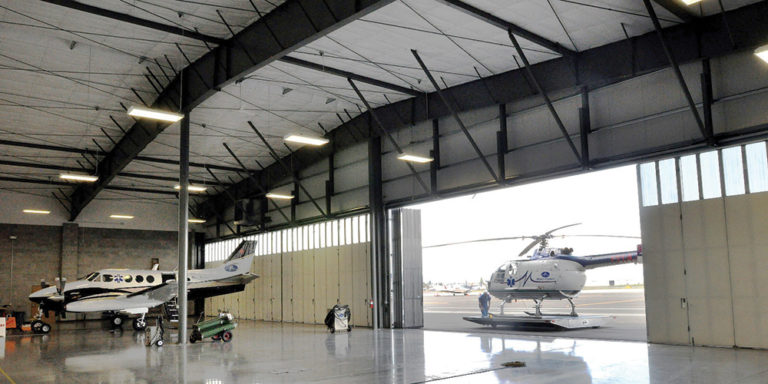 Mercy Flights Ambulance Hangar & Maintenance Shop | American Buildings