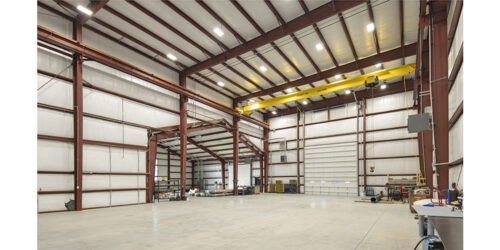 Industrial Steel Service Building Expansion | American Buildings