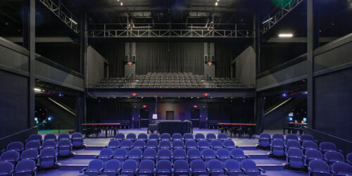 Mickey's Black Box | Steel Building Concert Facility | American Buildings