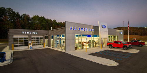Auto Dealership & Service Metal Building | American Buildings