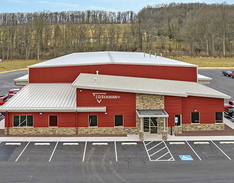 JD Eckman Maintenance Shop | Metal Building | American Buildings