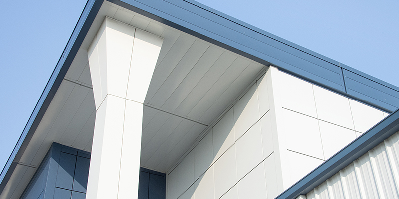 Soffit Panel Systems | Steel Buildings | American Buildings