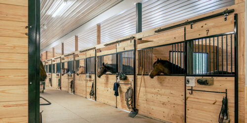 McPhie Horse Barn | Equestrian Indoor Arena | American Buildings