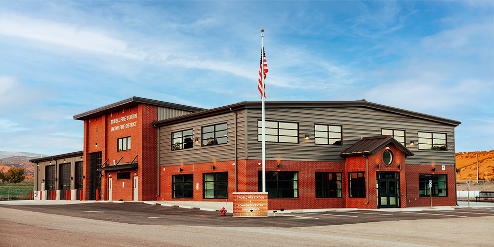 Tridell Fire Station & Community Center | Steel Building | American ...